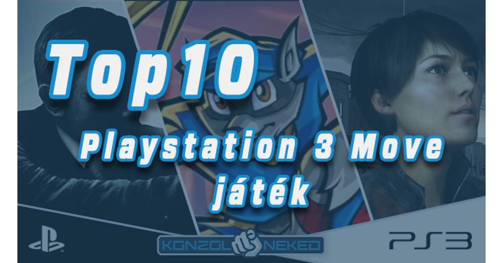 A 10 legjobb Playstation 3 move játék