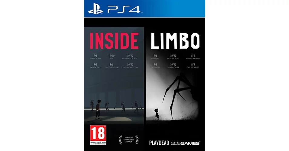 Inside + Limbo PlayStation 4 (használt) - Konzol Neked