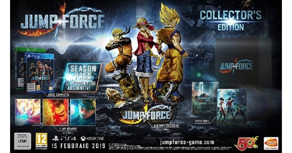 Jump Force Collector's Ed. w/Diorama & Art Boards (No DLC) PlayStation 4 (használt) - Konzol Neked