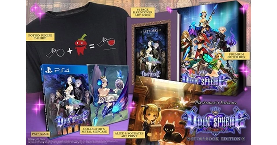 Odin Sphere Leifthrasir: Storybook Ed. Art Book/Print, T-Shirt, Metal ...