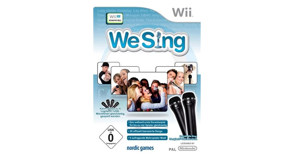 We Sing + 2 Logitech Mics & USB Hub Wii (használt) - Konzol Neked