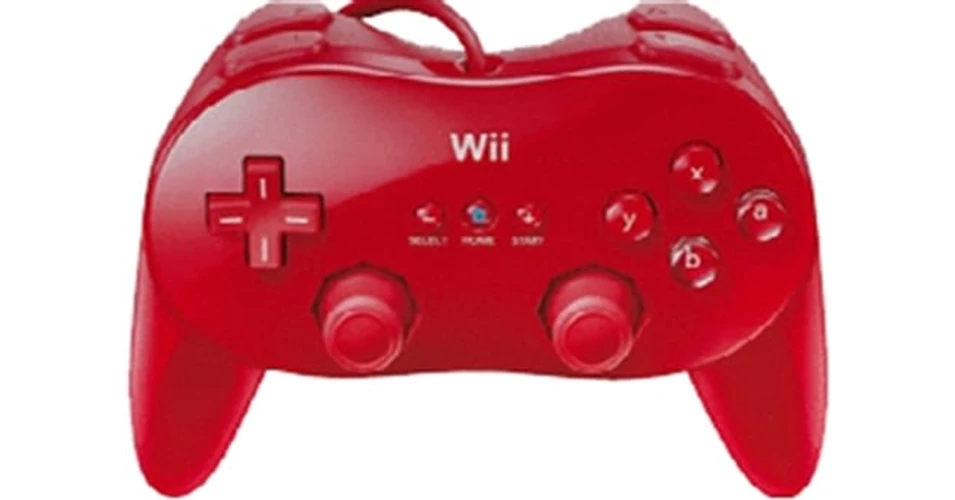 Nintendo Wii Red Classic kontroller Pro (használt) - Konzol Neked
