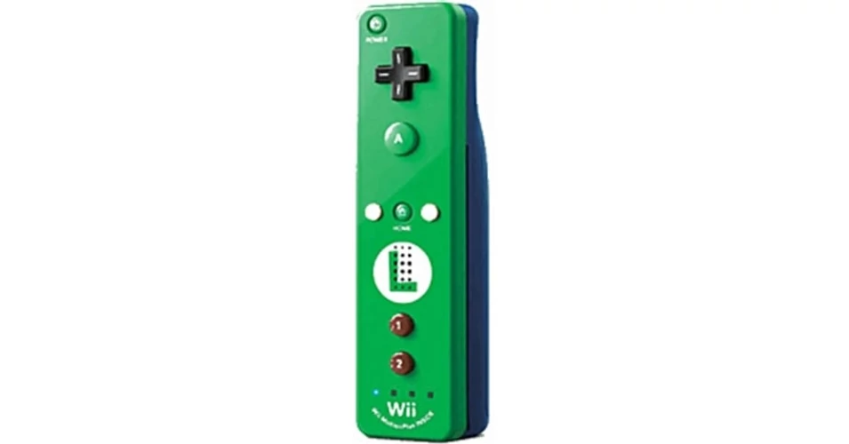 Wii/Wii U Remote vezeték-nélküli mozgásérzékelős kontroller Plus Luigi ...